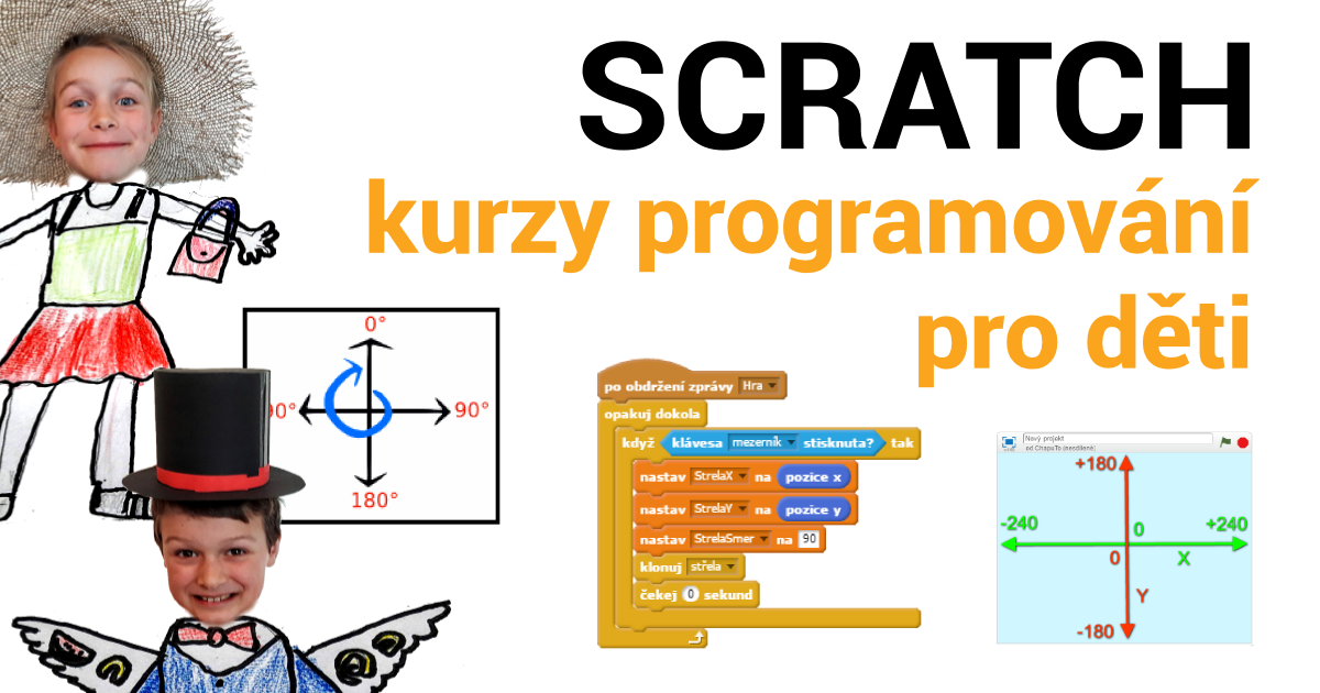 Kurz programování a tvorby počítačových her - Scratch